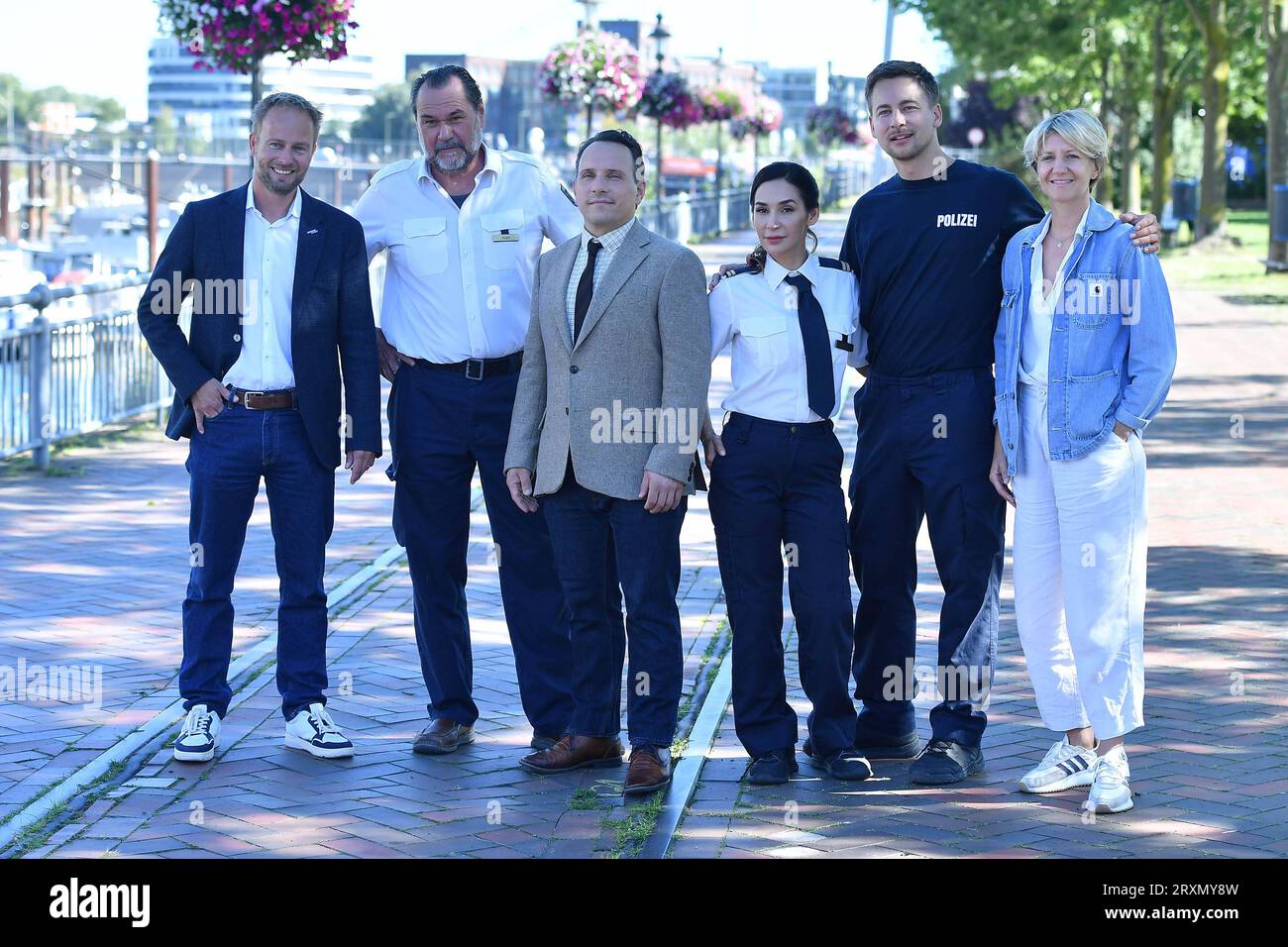 WaPo Duisburg am 05.09.2023 in der Marina Duisburg V.l.n.r.: Martin ...