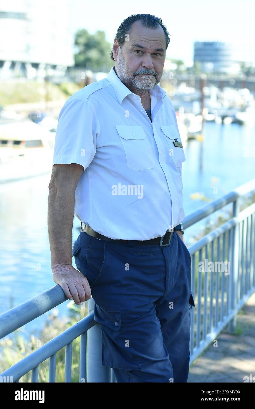 WaPo Duisburg am 05.09.2023 in der Marina Duisburg Der Schauspieler Markus John beim Fototermin ...