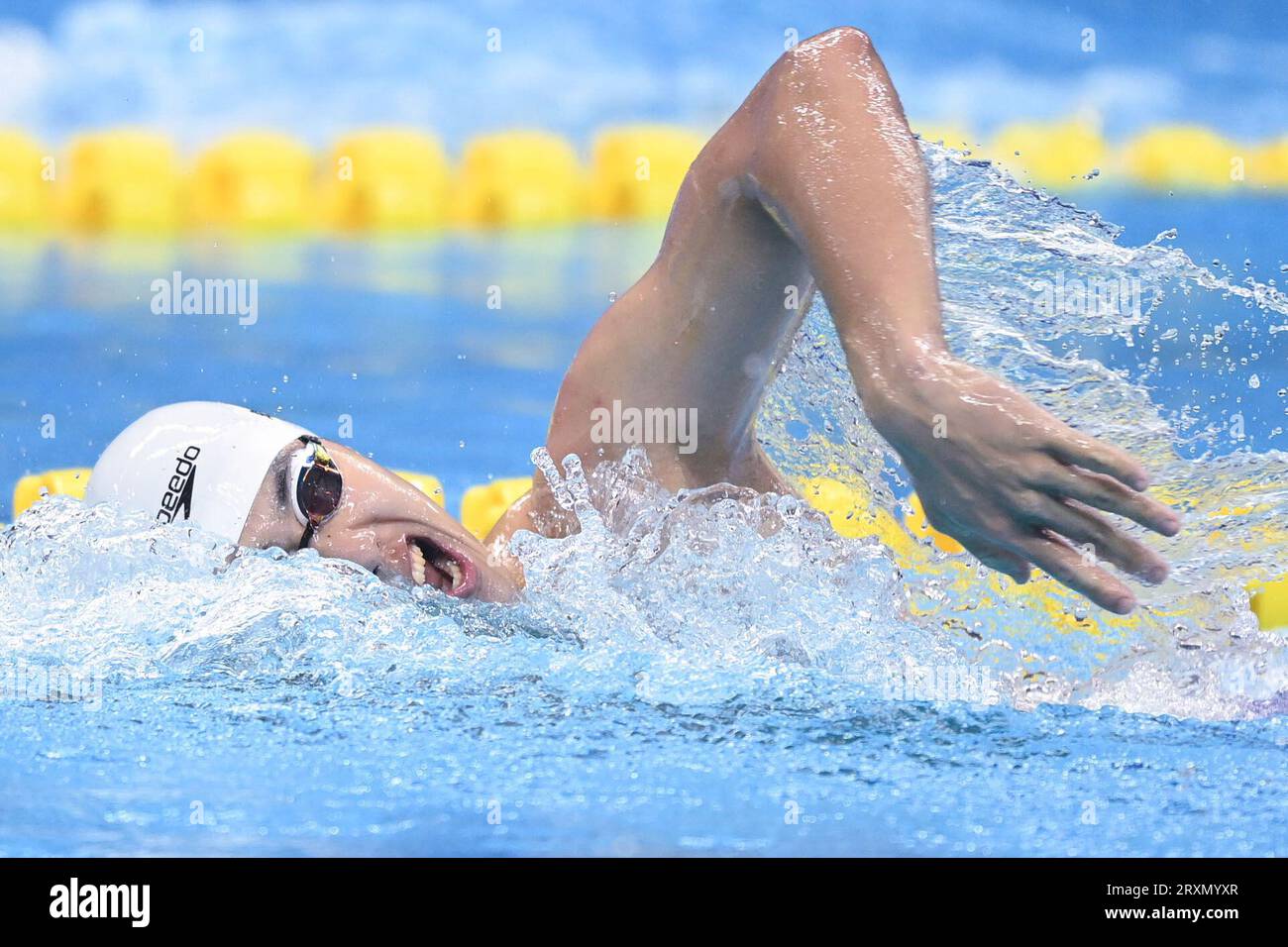 Hangzhou, China's Zhejiang Province. 26th Sep, 2023. Fei Liwei of China ...