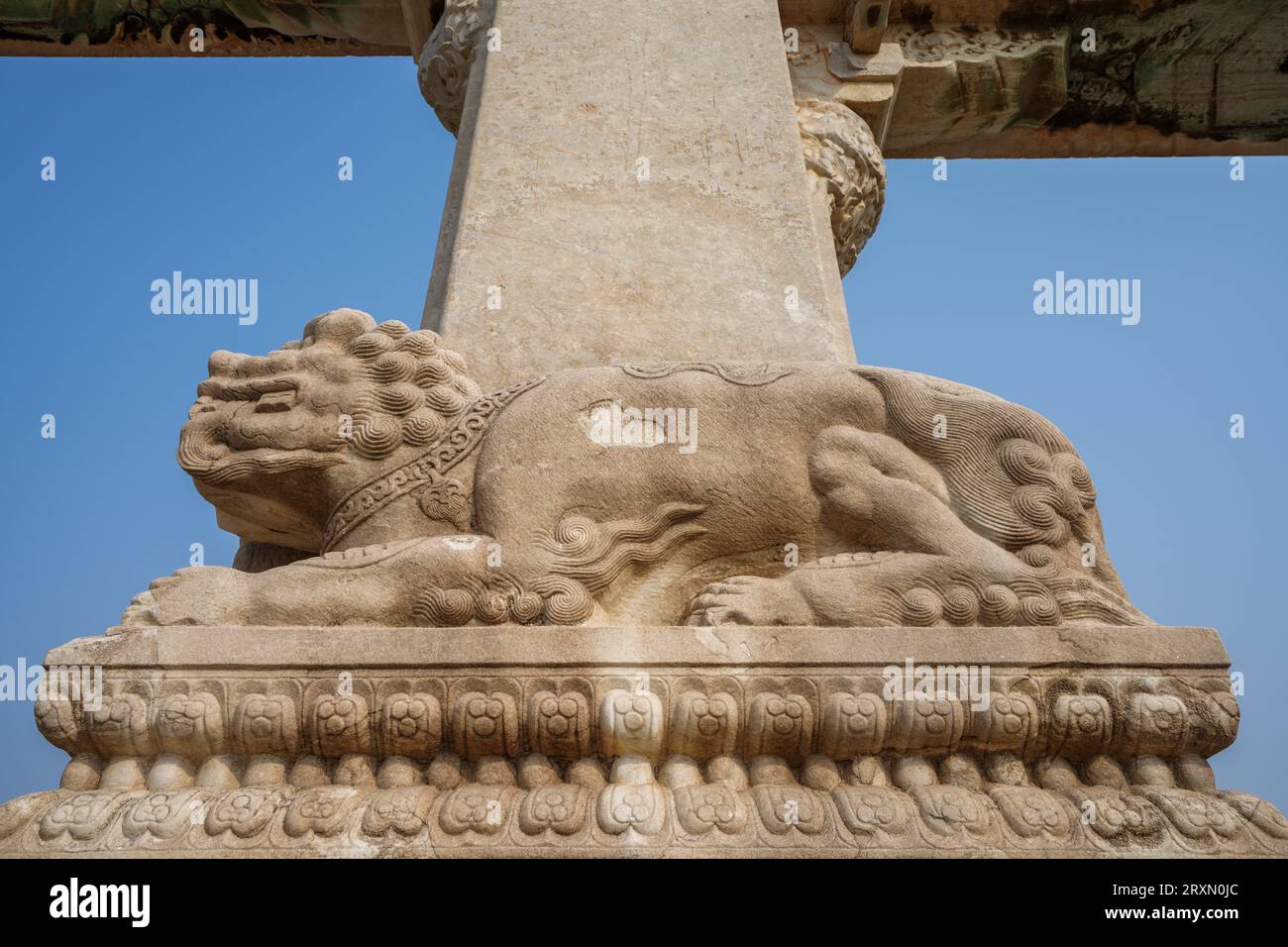 Exquisite stone carvings in the Eastern Tombs of the Qing Dynasty ...