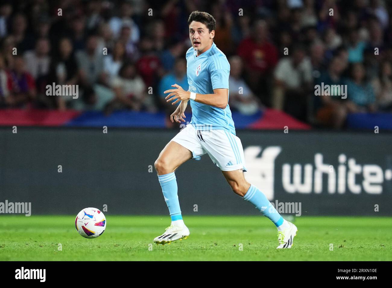 Tasos Douvikas of RC Celta during the La Liga EA Sports match between ...