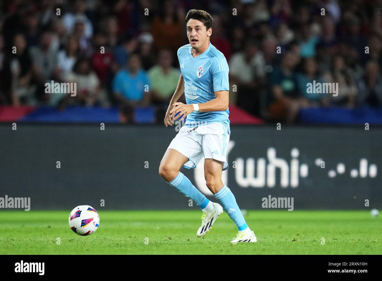 Tasos Douvikas of RC Celta during the La Liga EA Sports match between ...