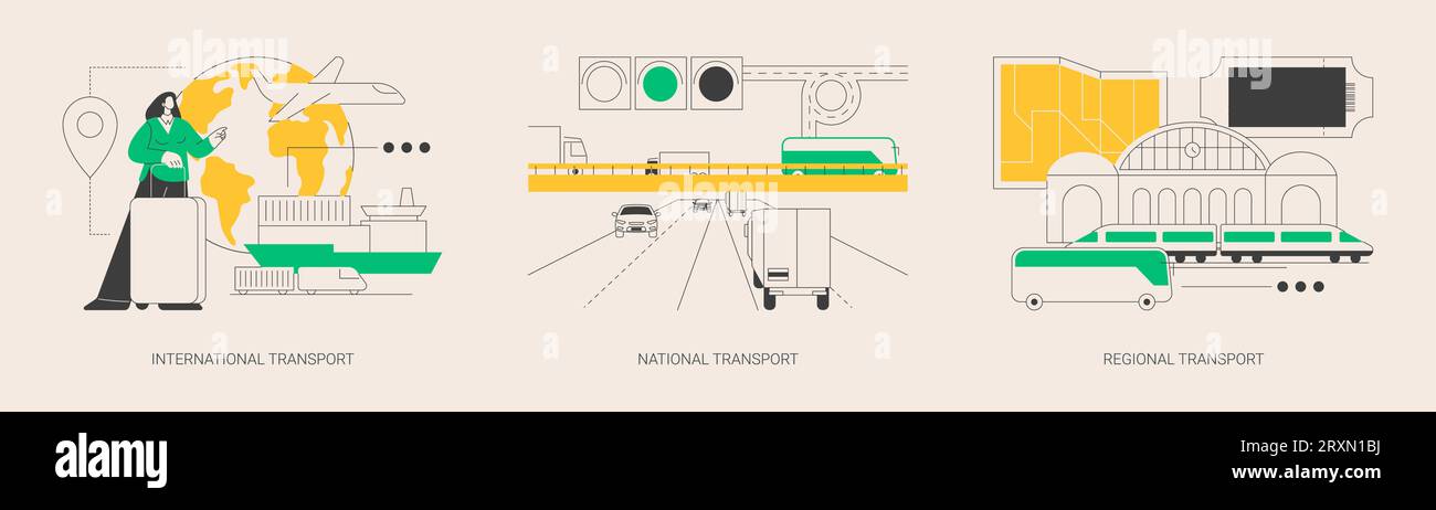 Global logistics abstract concept vector illustrations Stock Vector ...