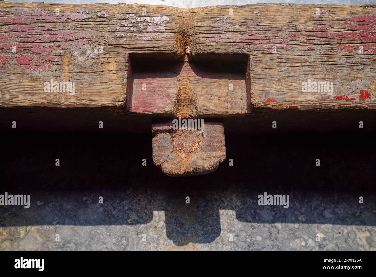 The threshold building structure is located in the Eastern Tombs of the ...