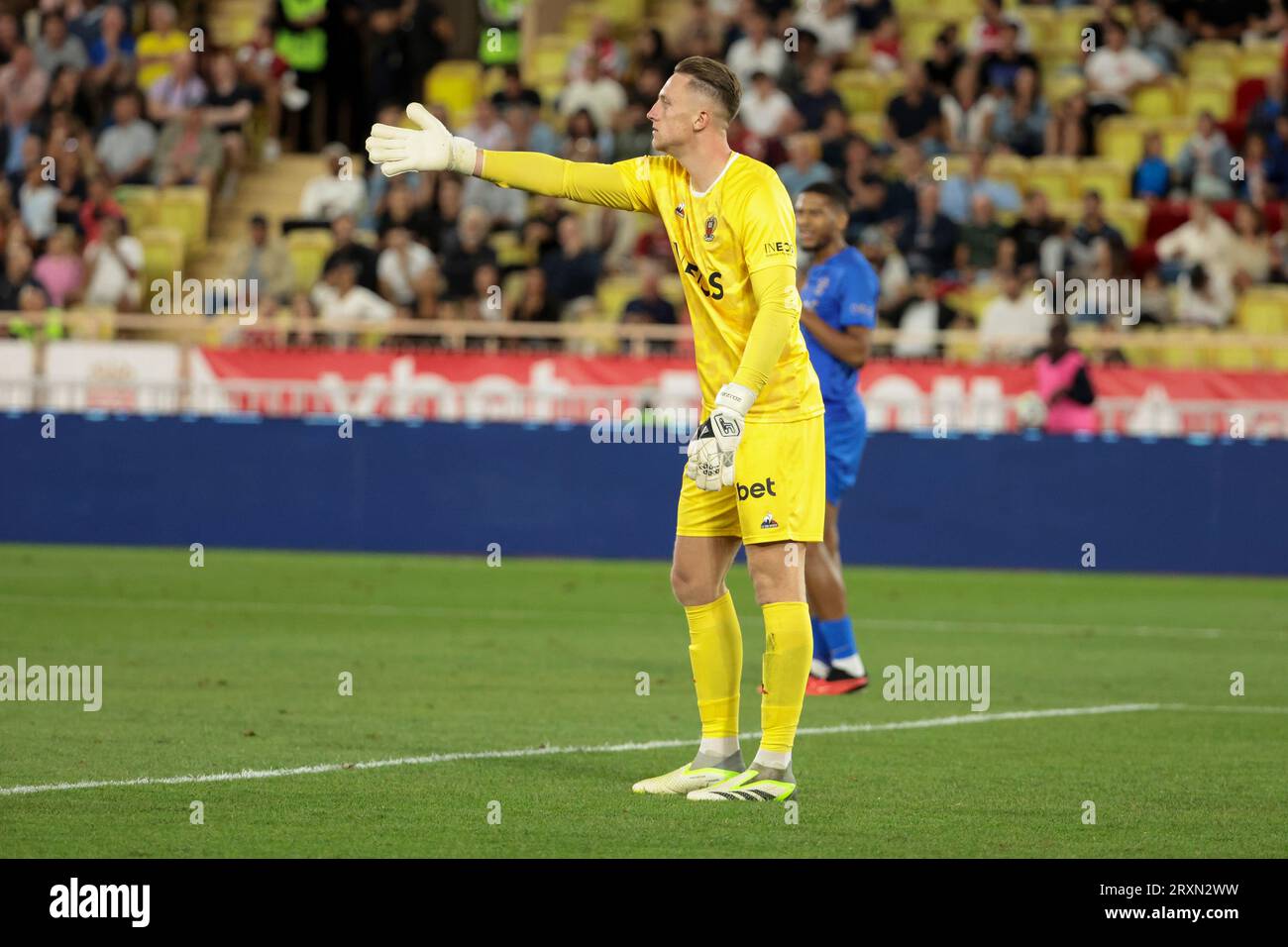 Nice goalkeeper Marcin Bulka during the French championship Ligue 1 ...