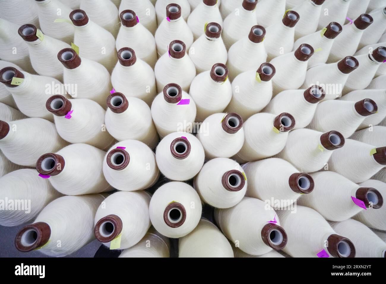 Yarn spools hi-res stock photography and images - Alamy