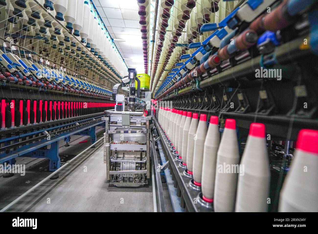 Automatic doffing hi-res stock photography and images - Alamy