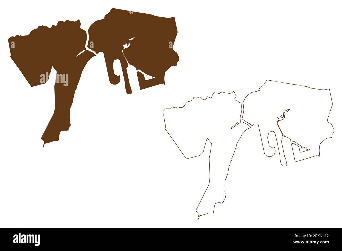 Bayside Council (Commonwealth of Australia, New South Wales, NSW) map ...