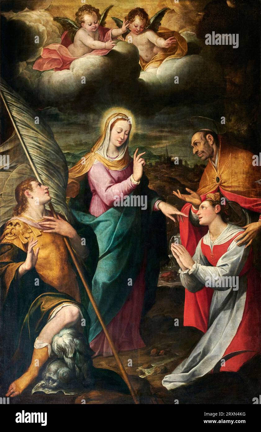 Apparizione della vergine maria hi-res stock photography and images - Alamy