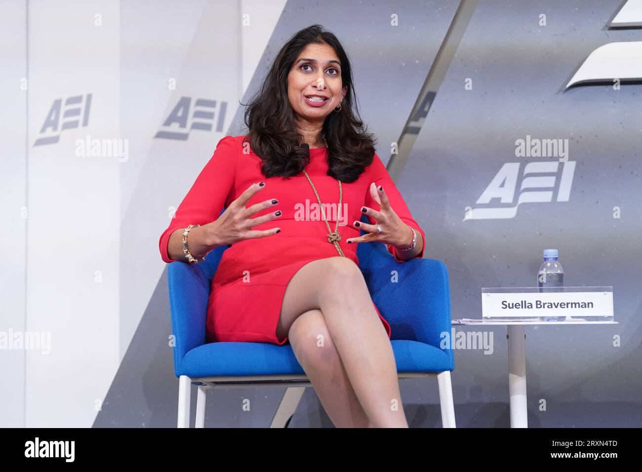 Suella braverman 2023 washington hi-res stock photography and images ...