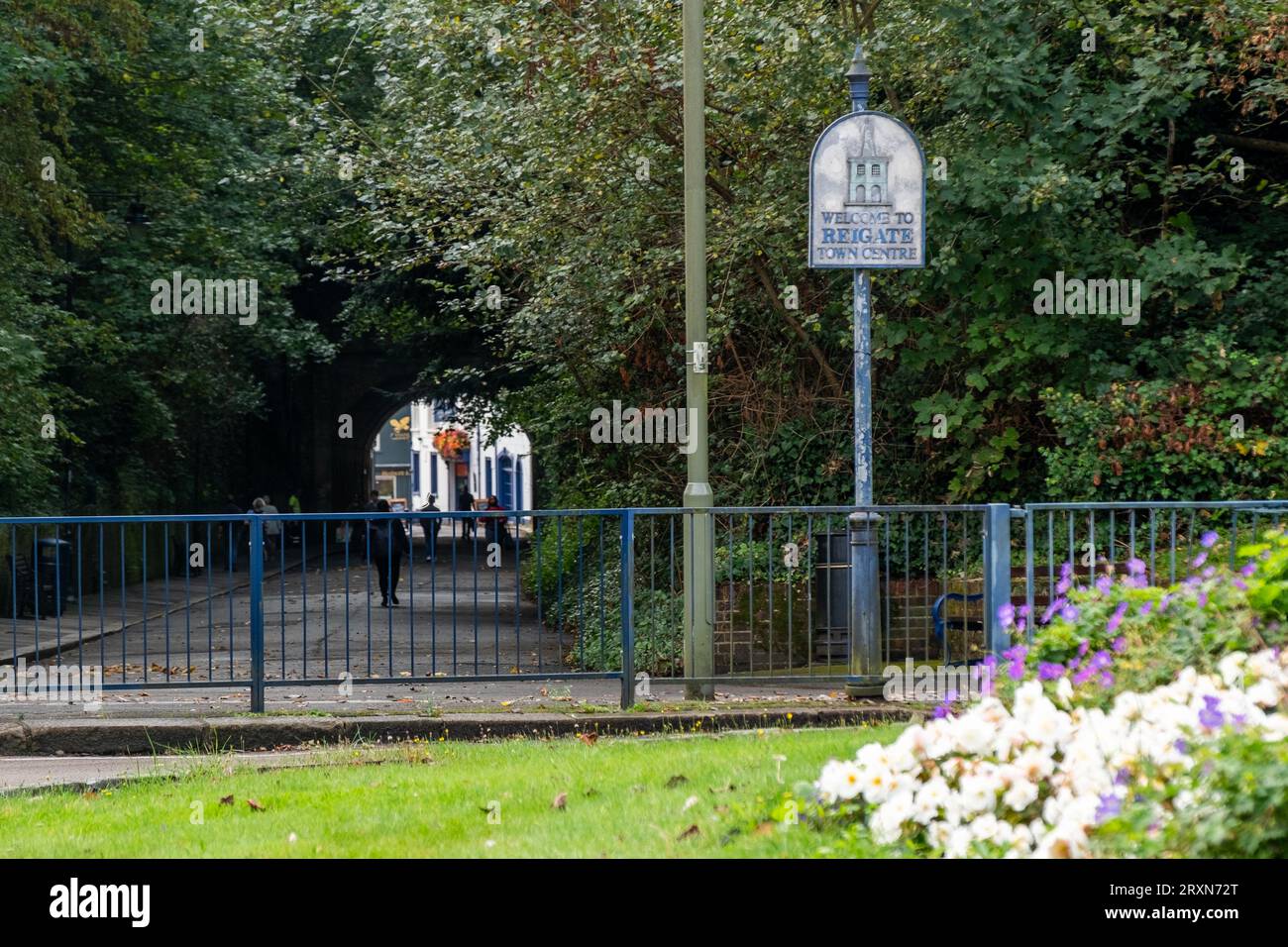 Reigate castle castle grounds surrey hi-res stock photography and ...