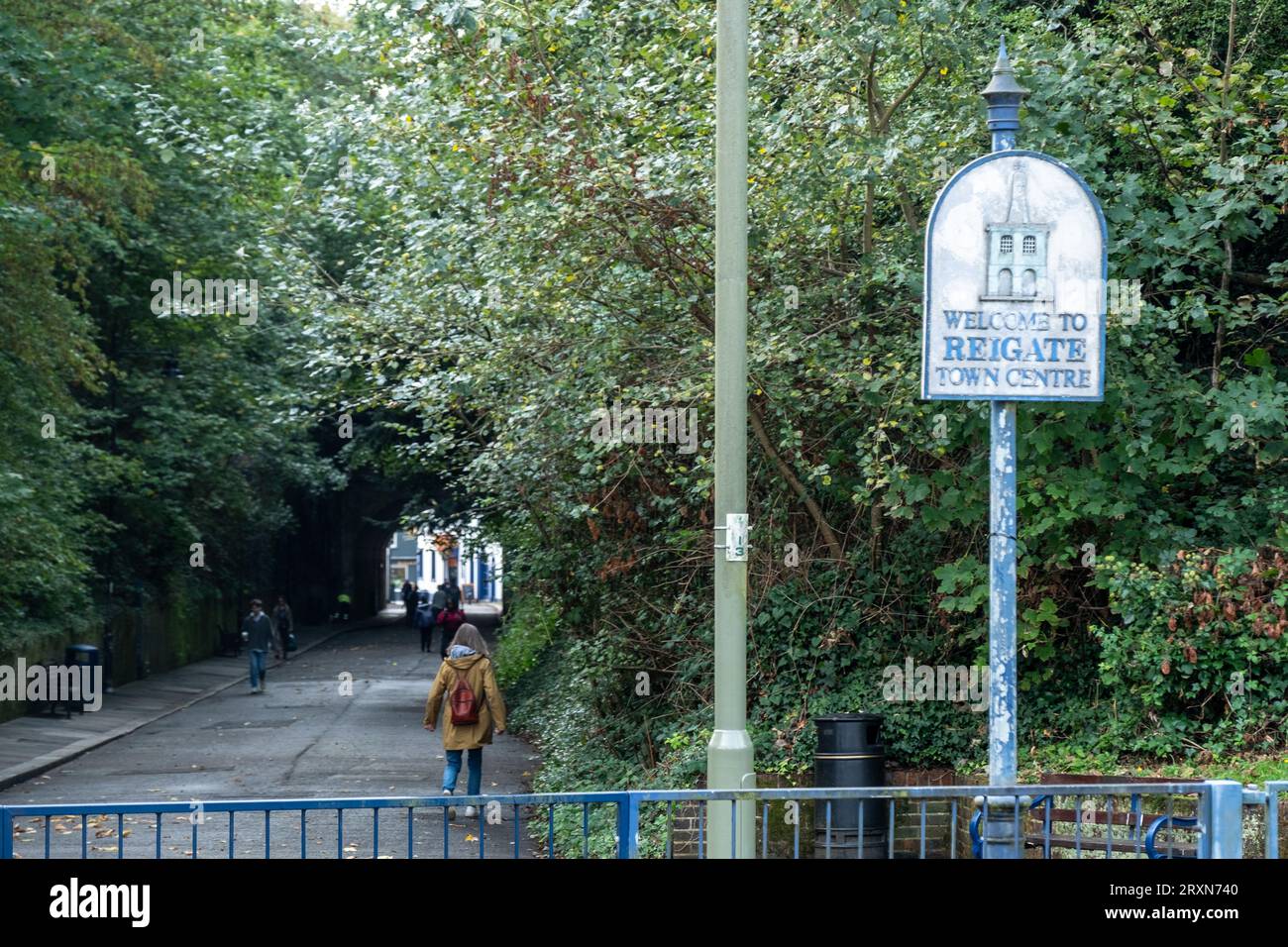 Reigate castle castle grounds surrey hi-res stock photography and ...