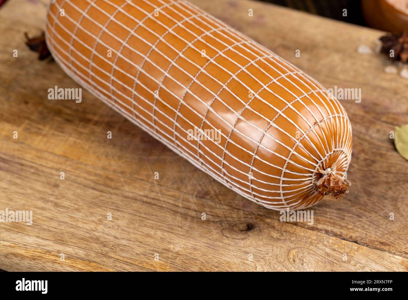 Low-quality chicken ham during cooking, lackluster sausage using ...