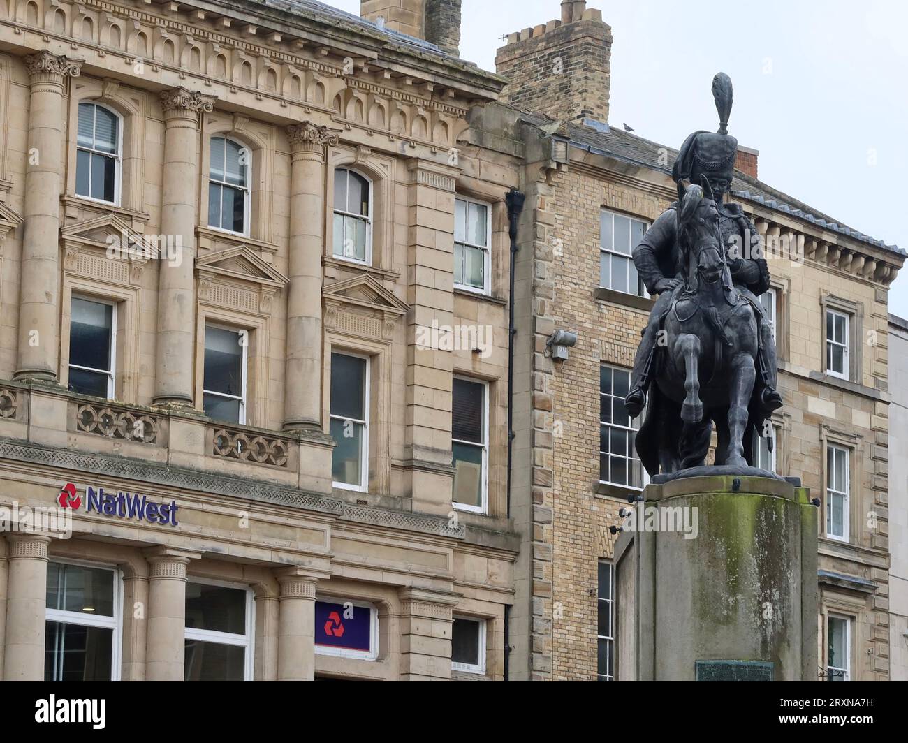 Durham, UK - 27 September 2023 : Bright autumn day in the city centre ...
