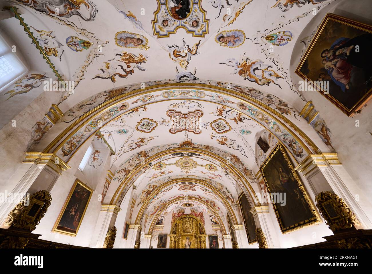 Dome of church at yuso monastery la rioja hi-res stock photography and ...