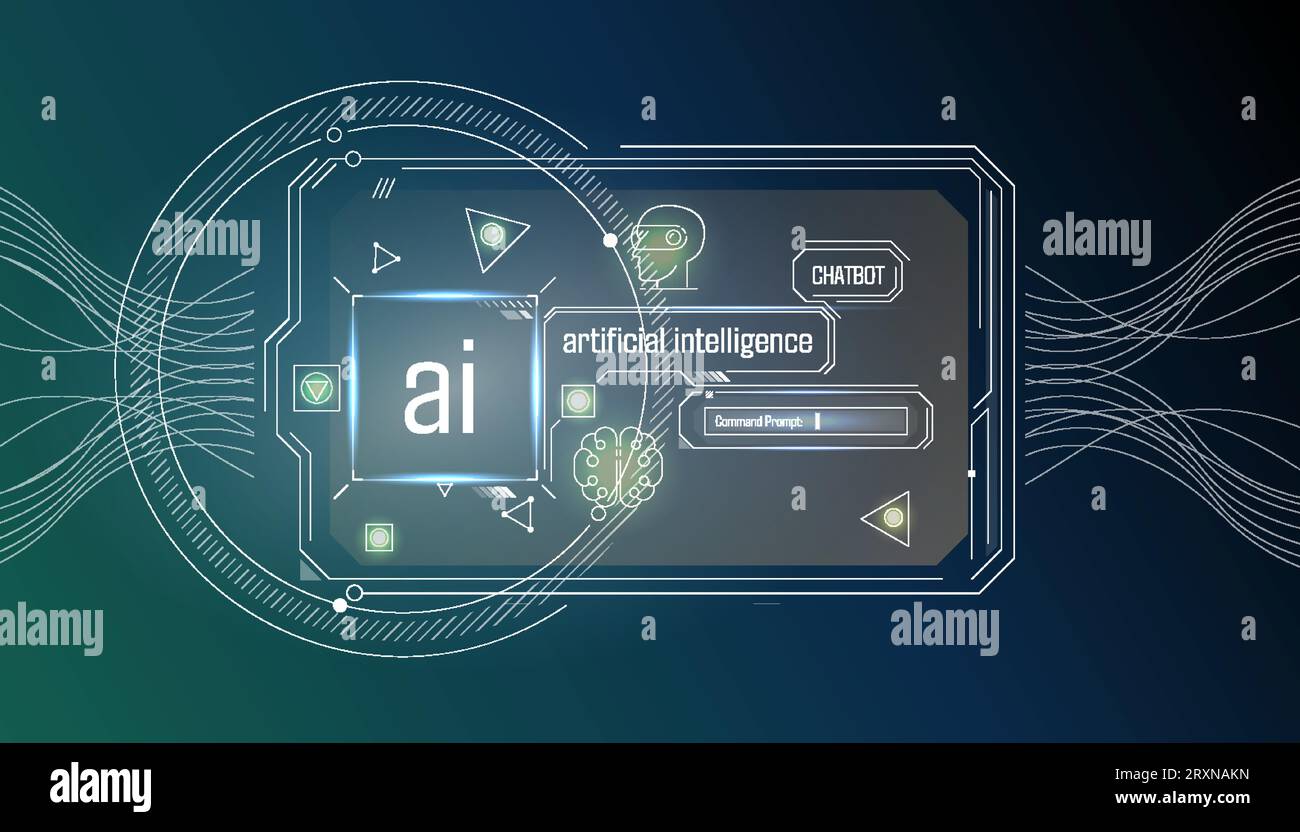 Vector infographics about entering an intelligent network using ...