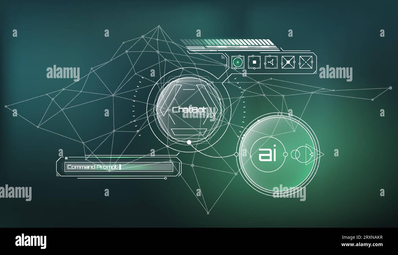 Vector infographics about artificial intelligence with analytics Stock ...