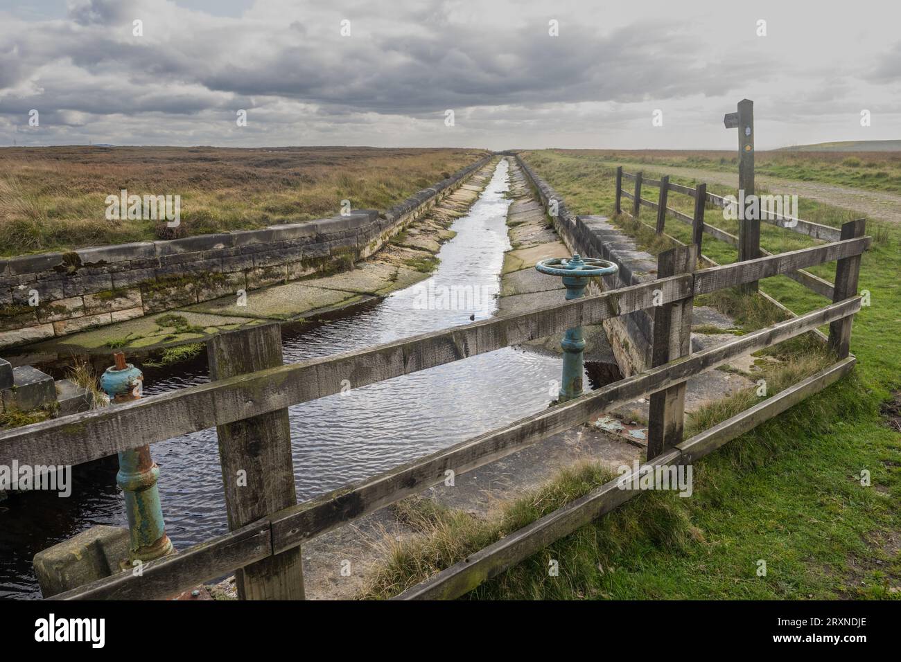 23.09.23 Littleborough, Lancashire, UK. Heading south on the Pennine ...