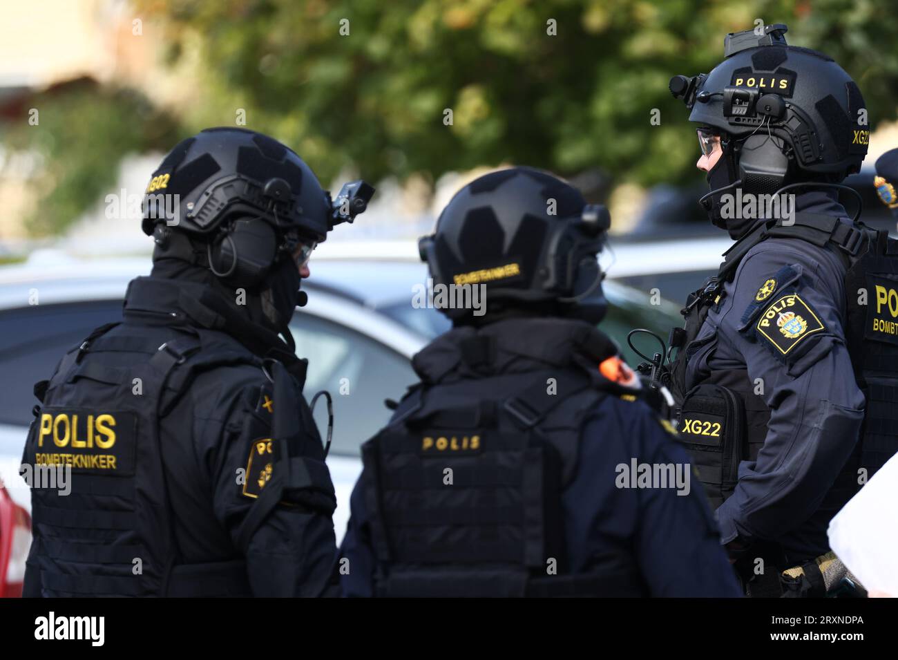 An explosion has occurred in an apartment building in Linköping, Sweden ...