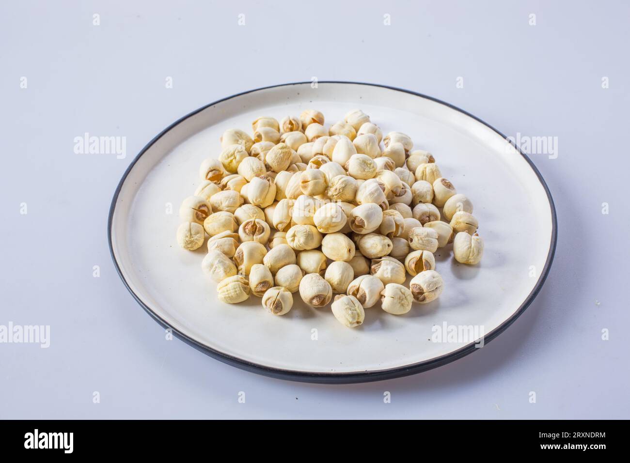 Dry Lotus seed or lotus nut (lat.Nelumbo nucifera). Used in Asian ...