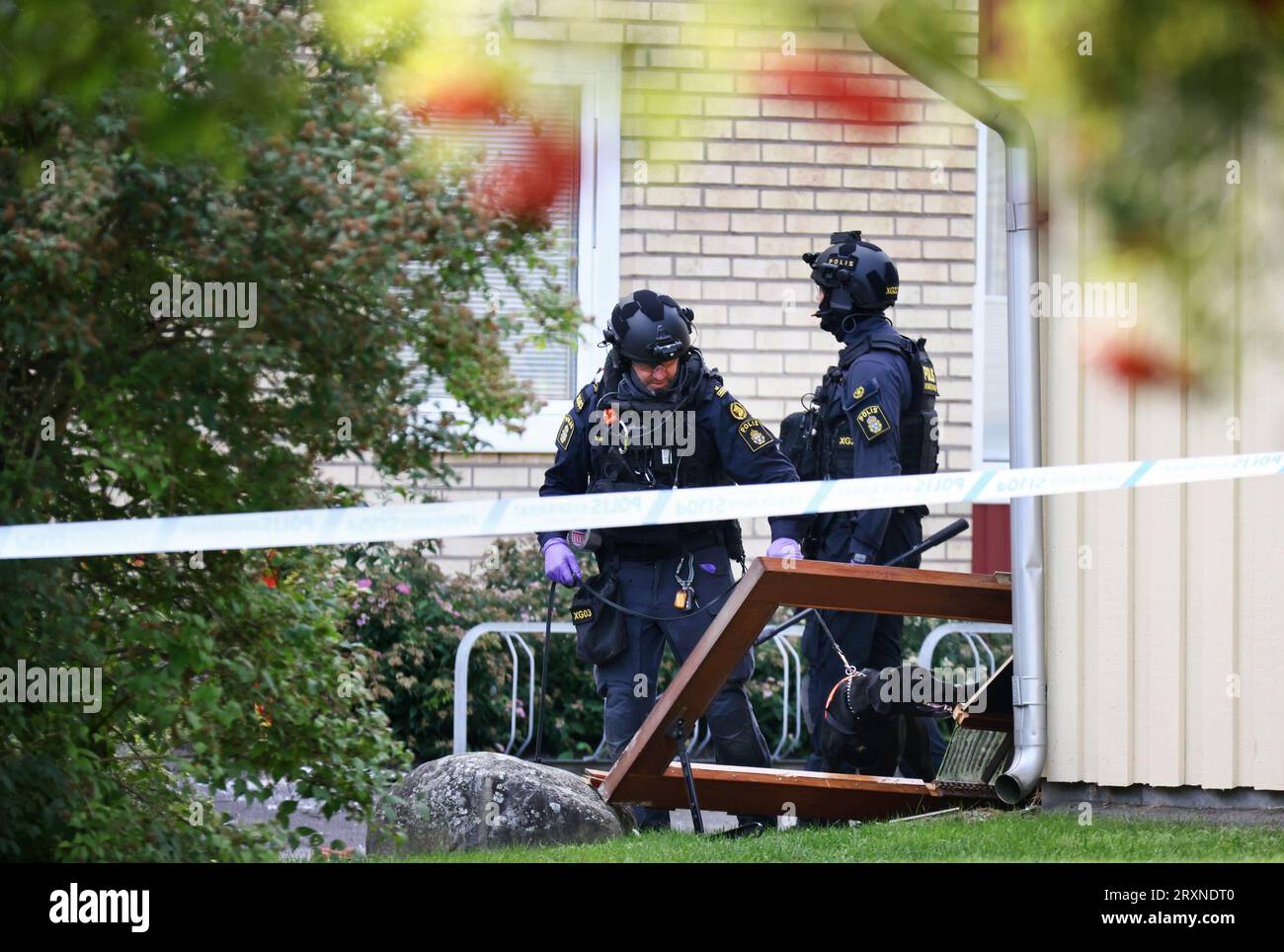 An explosion has occurred in an apartment building in Linköping, Sweden ...