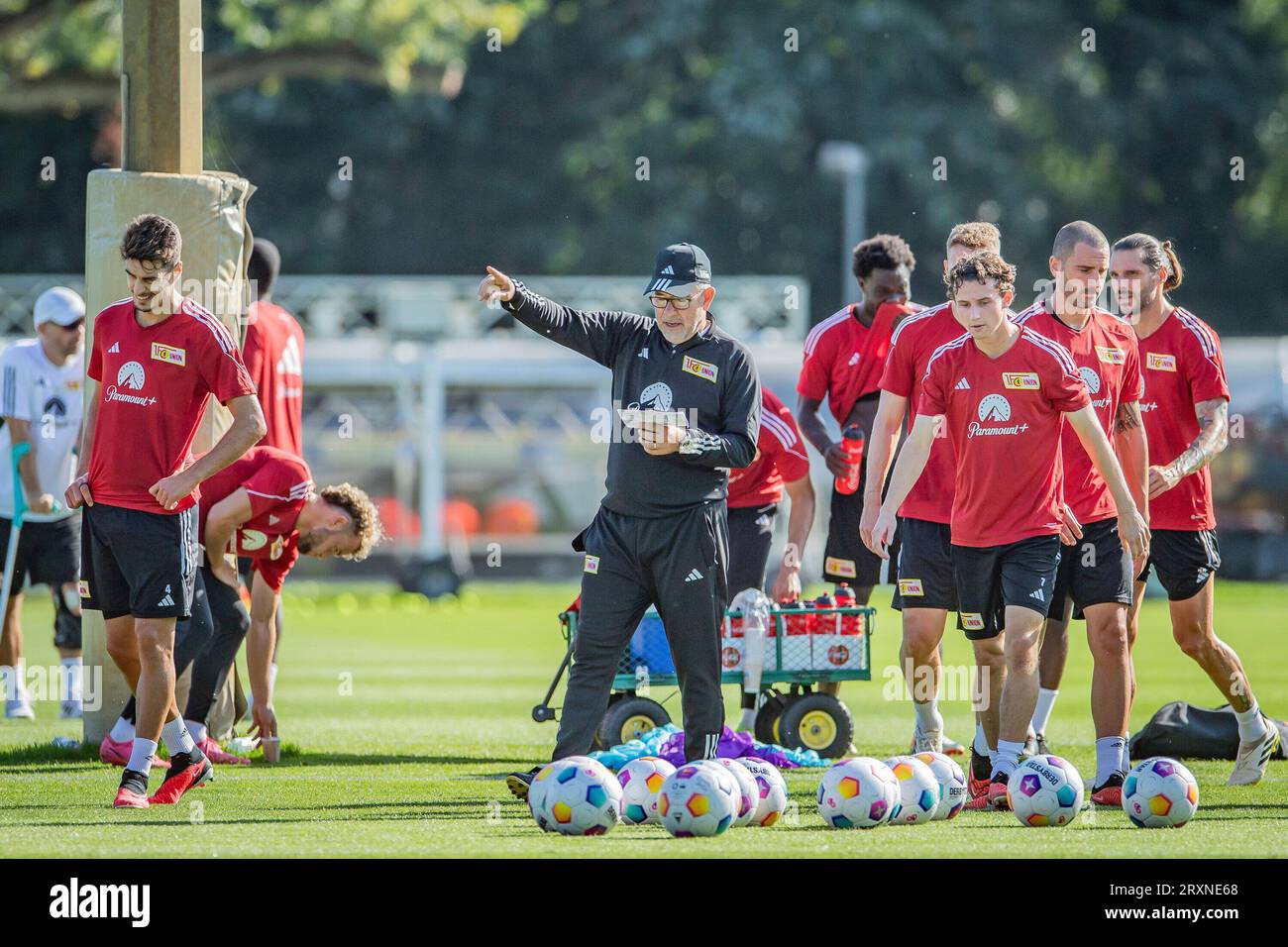 Urs Fischer (1. FC Union Berlin Trainer) Training 1. FC Union Berlin ...