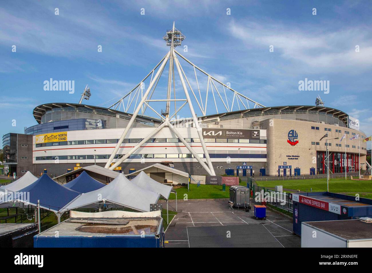 General view of Toughsheet Community Stadium during the EFL Trophy ...