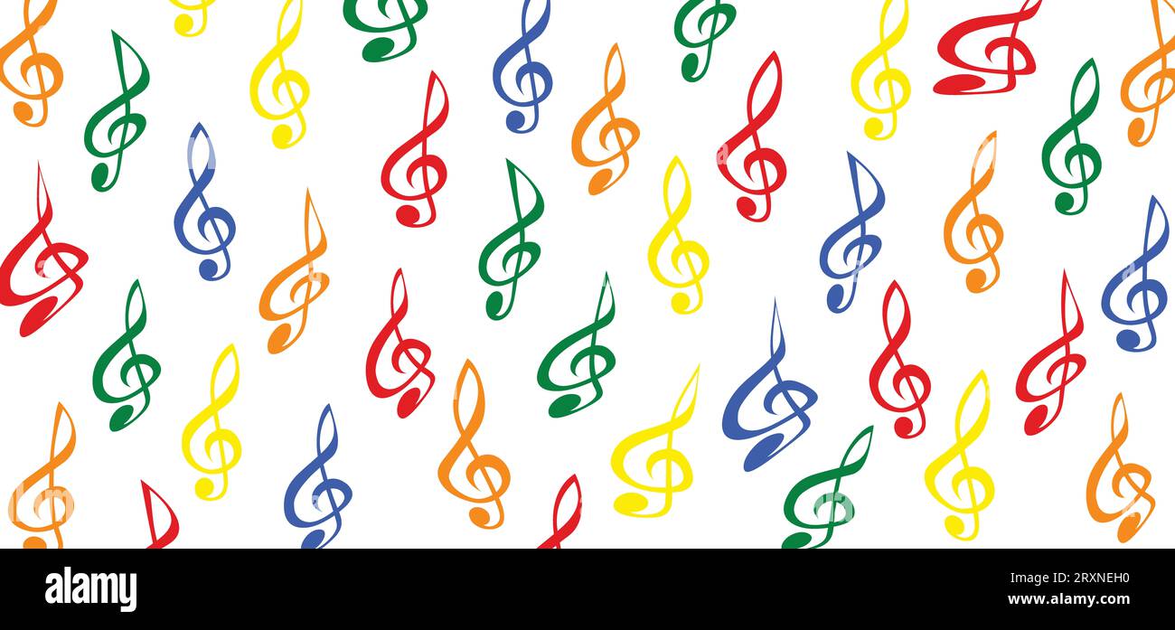 Treble g clef hi-res stock photography and images - Alamy