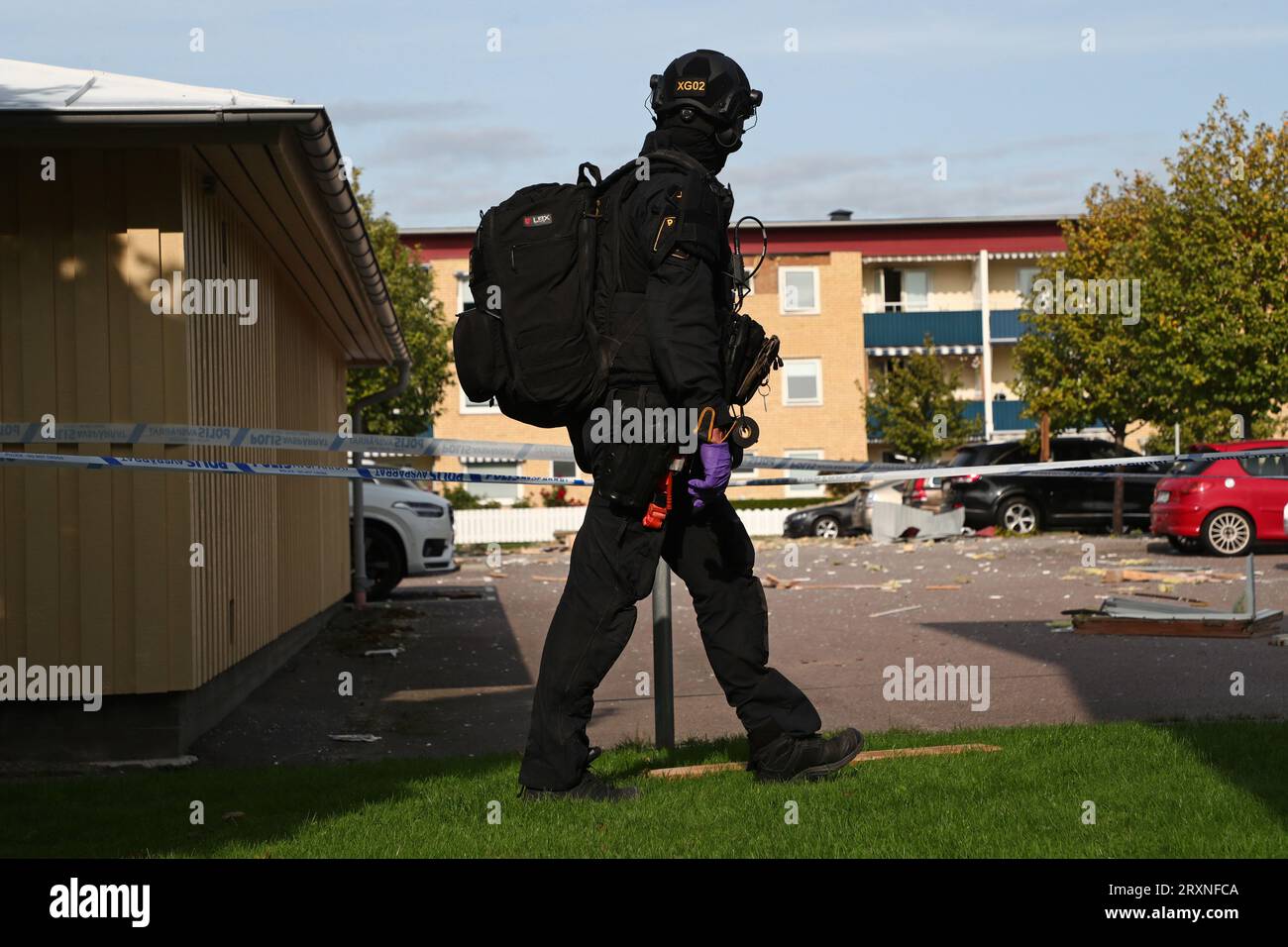 Linköping, Sweden. 26th, September, 2023. An explosion has occurred in ...