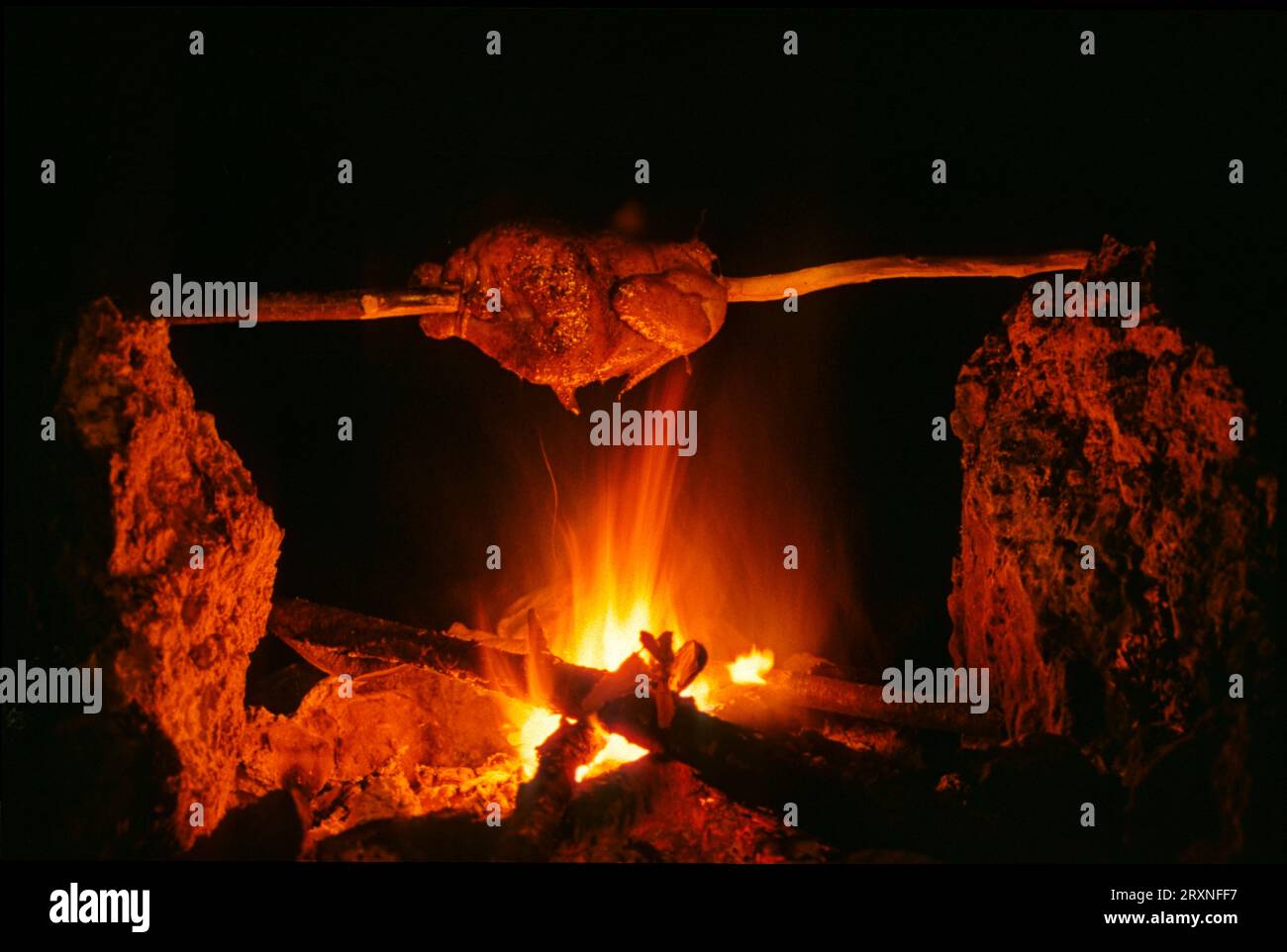 Flame grilled chicken hi-res stock photography and images - Alamy