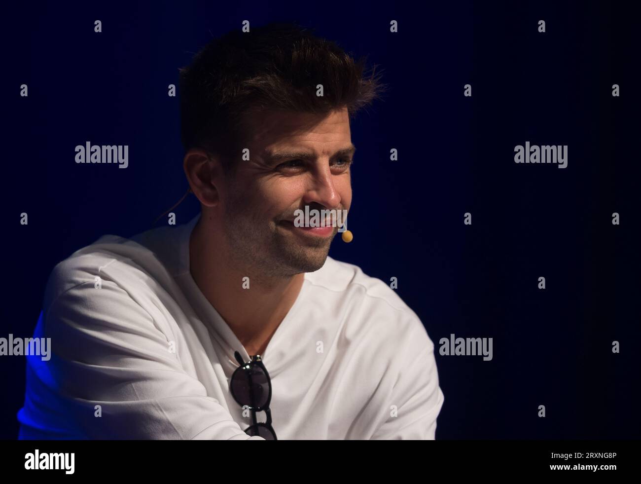 Spanish ex-footballer and entrepreneur Gerard Piqué Bernabeu, owner of ...