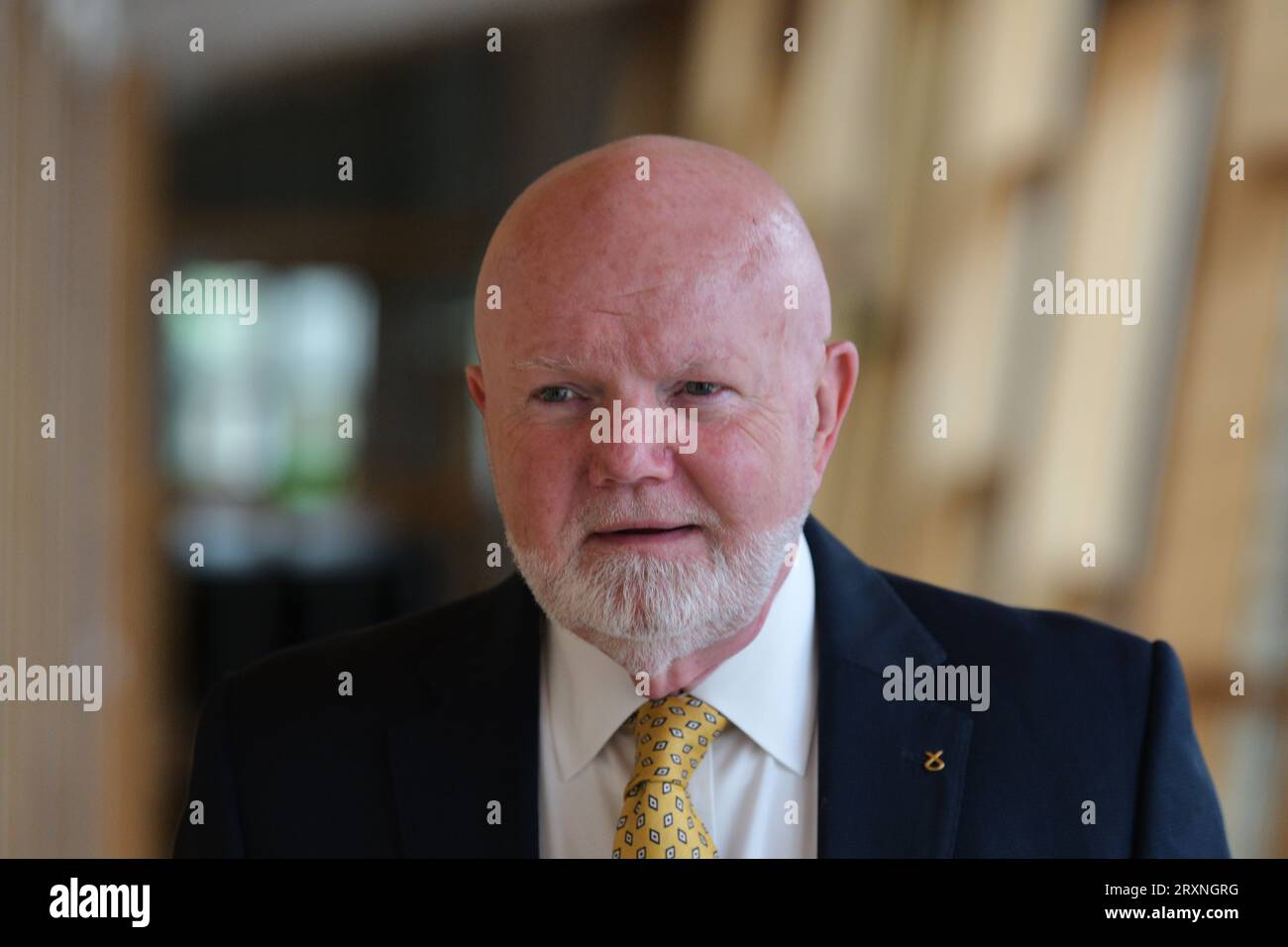 Edinburgh Scotland, UK 26 September 2023. Colin Beattie MSP Scottish ...