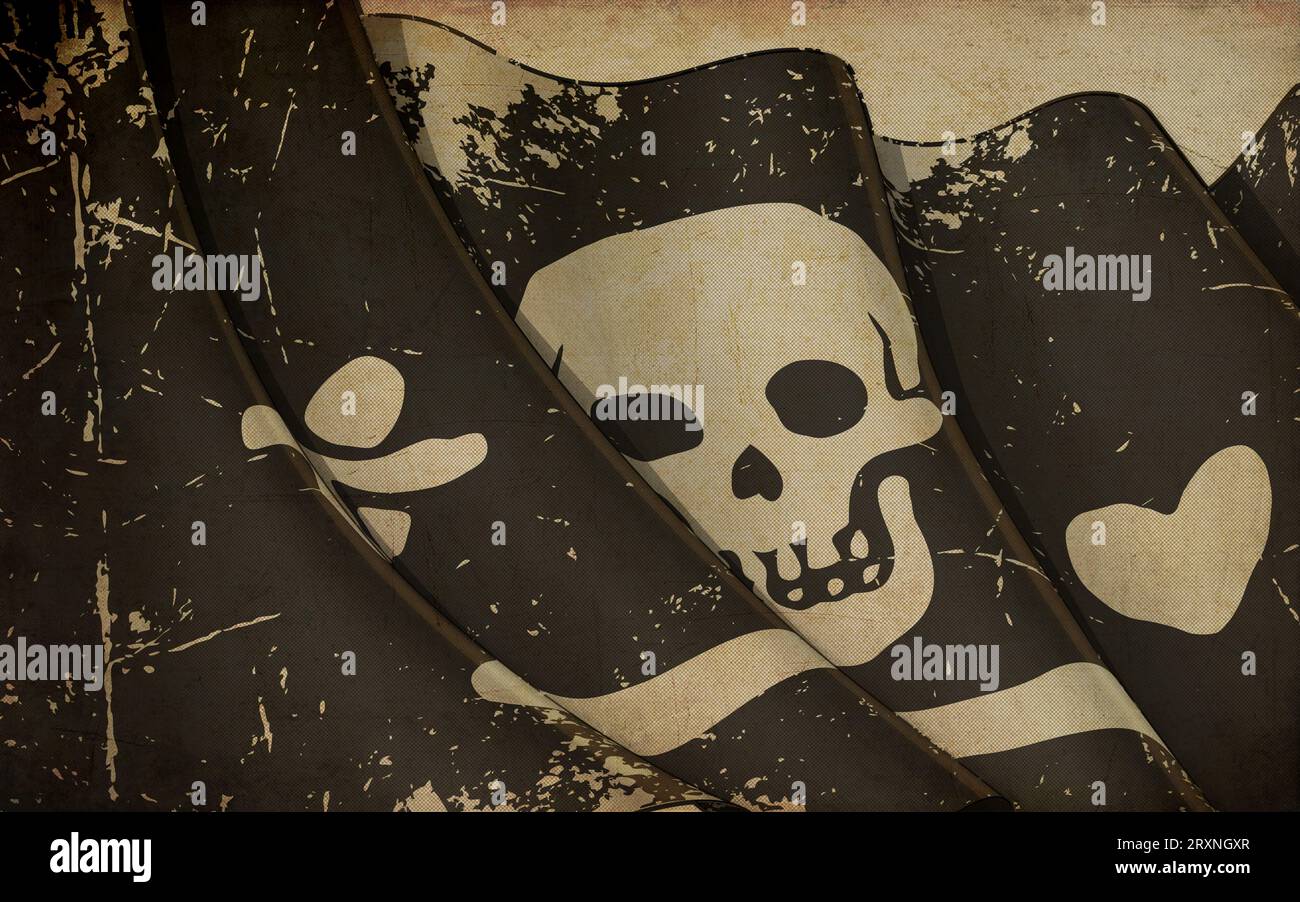 Stede bonnet flag hi-res stock photography and images - Alamy