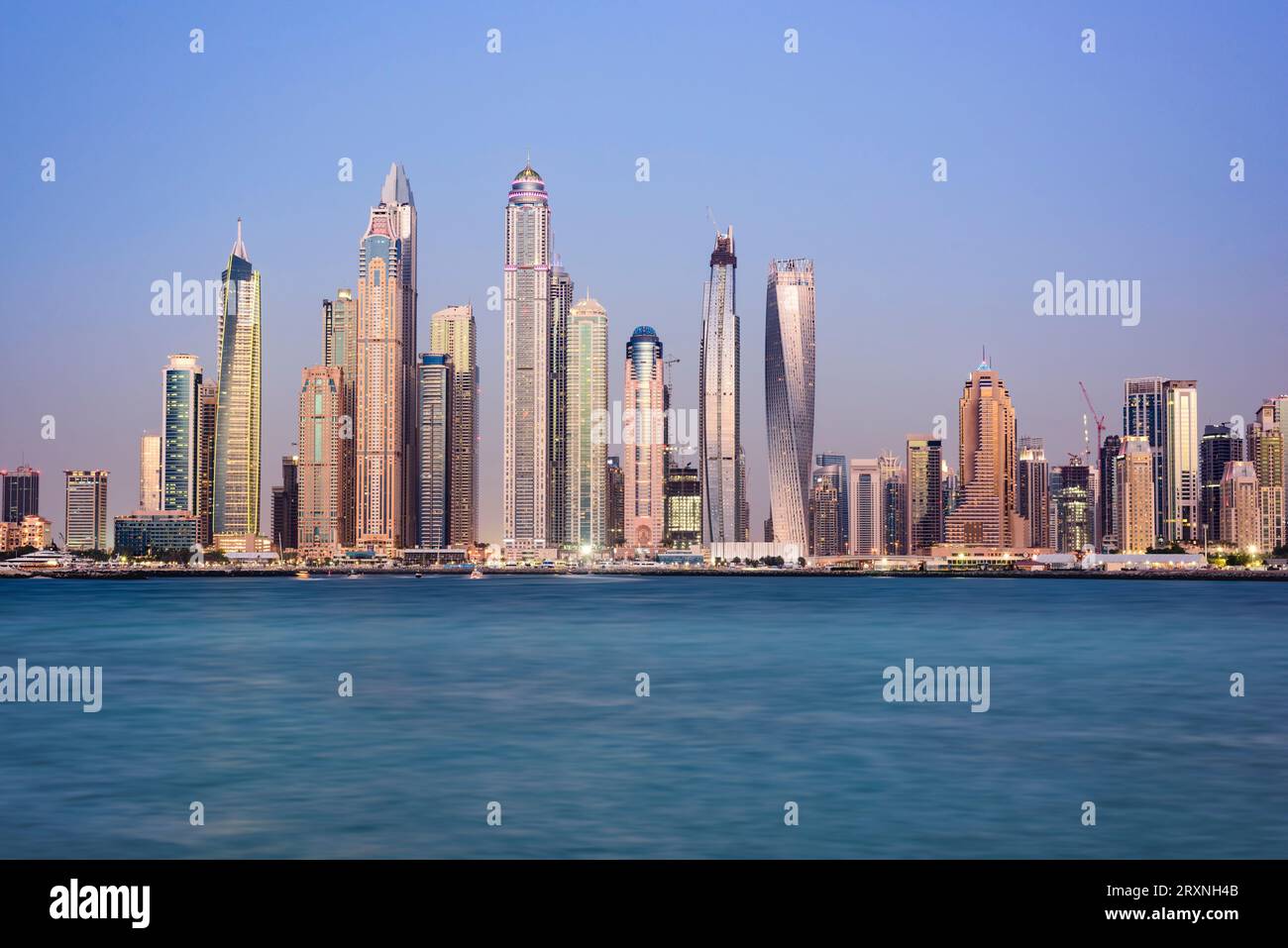 Dubai, United Arab Emirates, May 26th, 2017. Dubai Marina's stunning ...