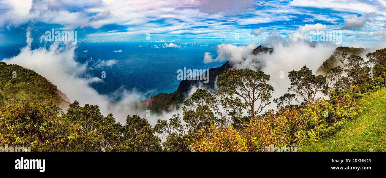Waimea canyon people hi-res stock photography and images - Alamy