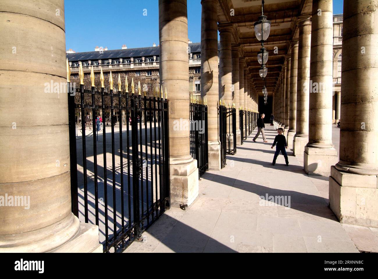 Royal palace arcade hi-res stock photography and images - Alamy