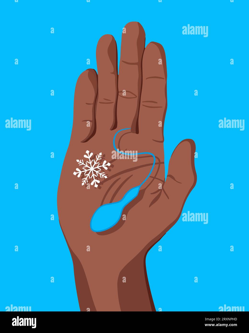 Vector Isolated Illustration Of Sperm Freezing Sperm Bank Sperm Donation Stock Vector Image