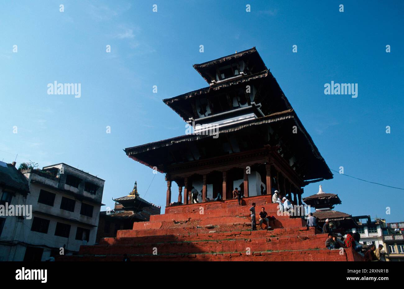 Maju Deval Temple, Durbar Square, Kathmandu, Kathmandu, Nepal Stock ...