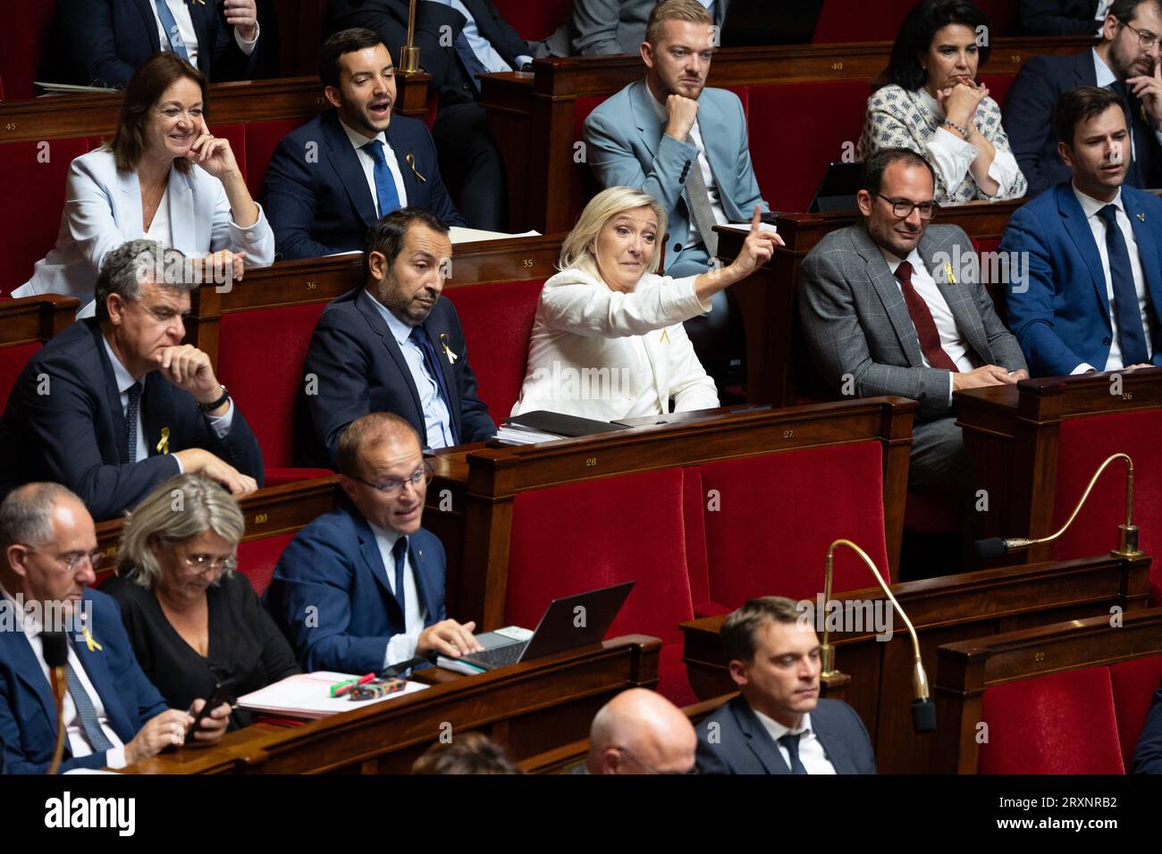 Paris, France. 26th Sep, 2023. French deputy and president of Le ...