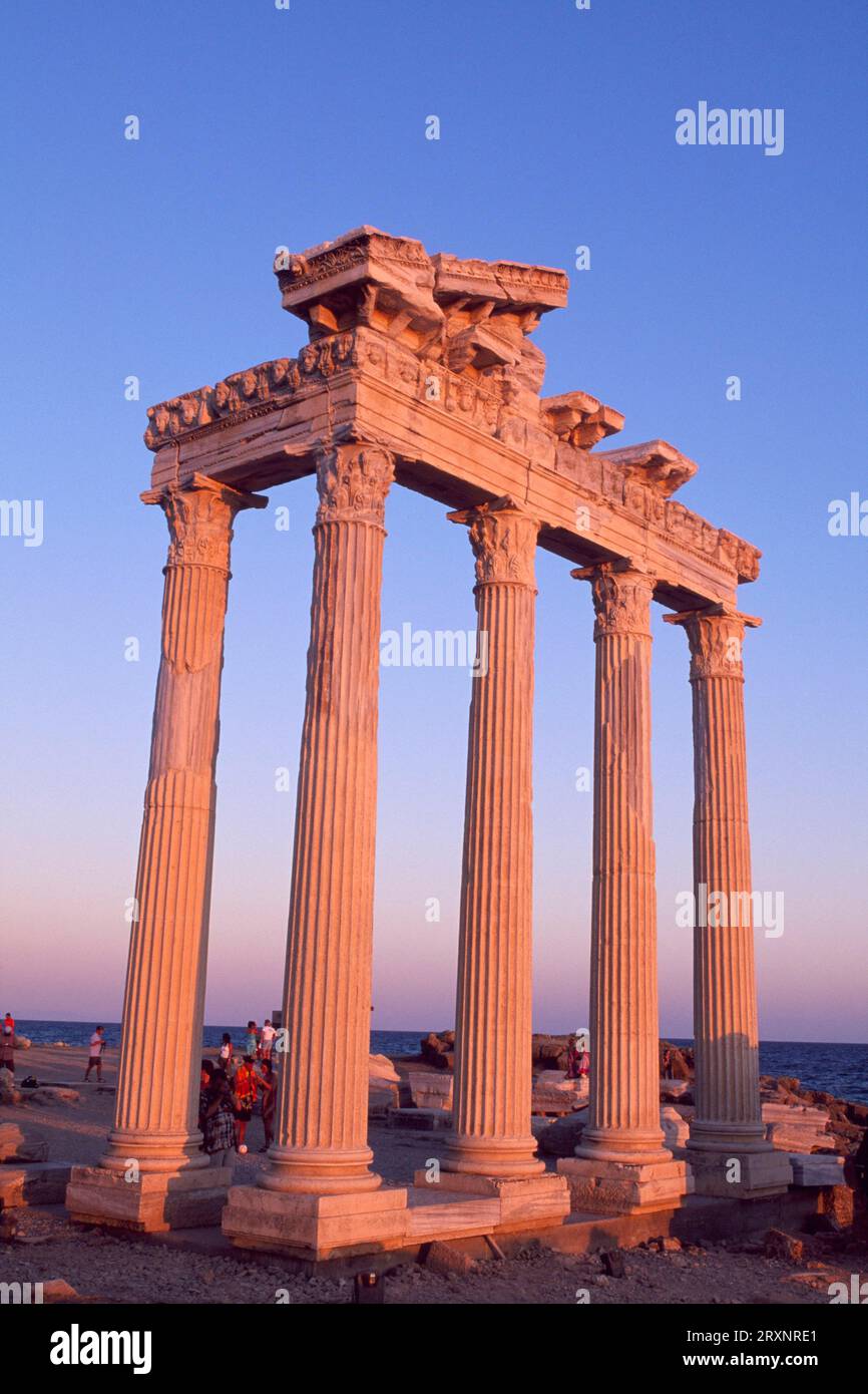 Temple of Apollo, Side, Turkey Stock Photo - Alamy