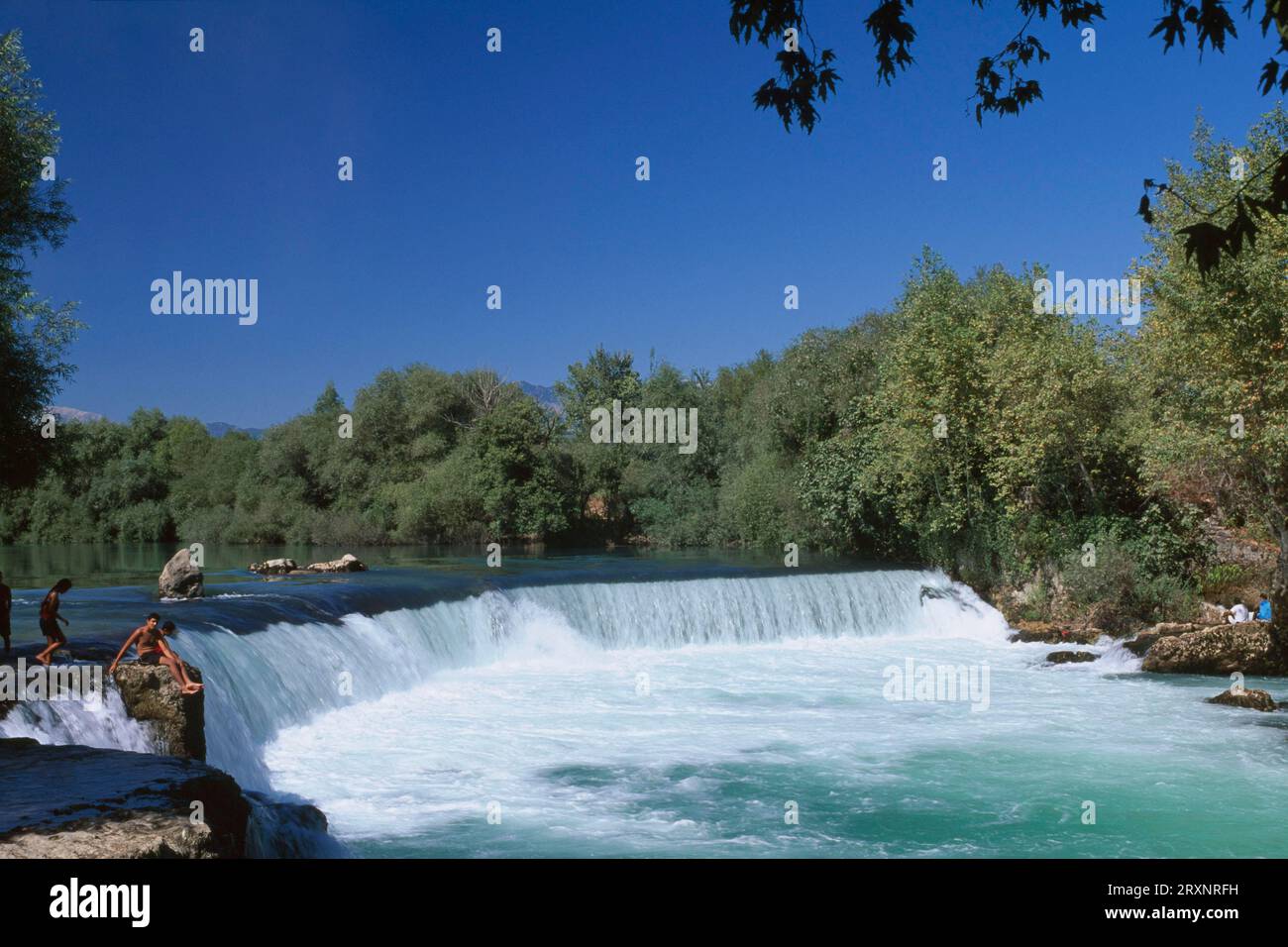 Manavgat Waterfalls, Turkish Riviera, Turkey Stock Photo - Alamy