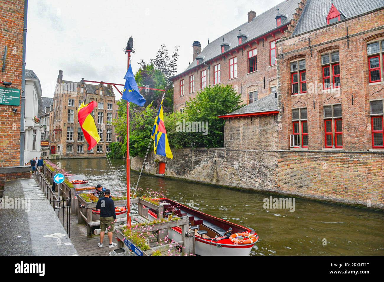 Bruges, the capital of West Flanders in northwest Belgium, is ...