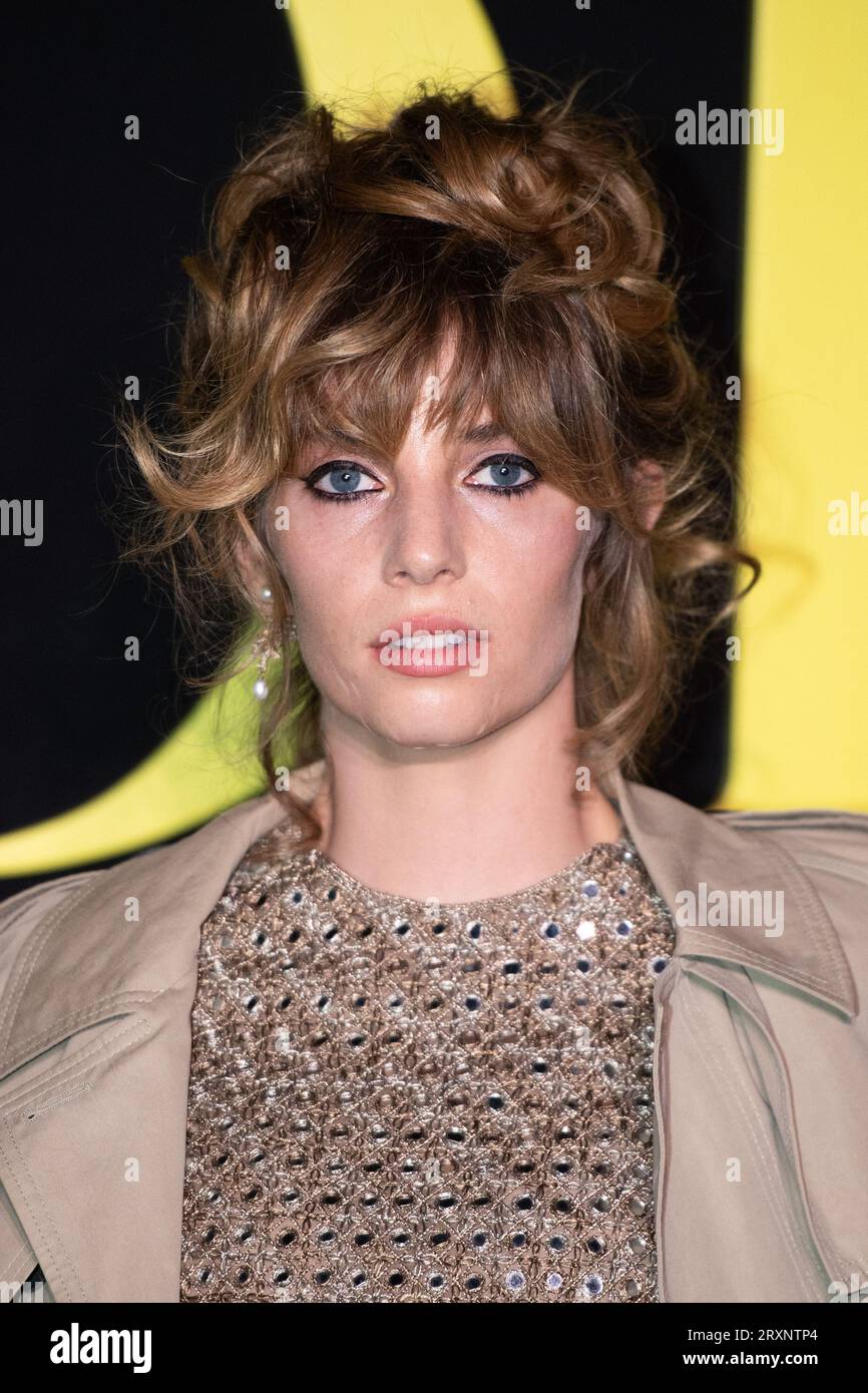 Paris, France. 26th Sep, 2023. Maya Hawke attending the Dior Womenswear ...