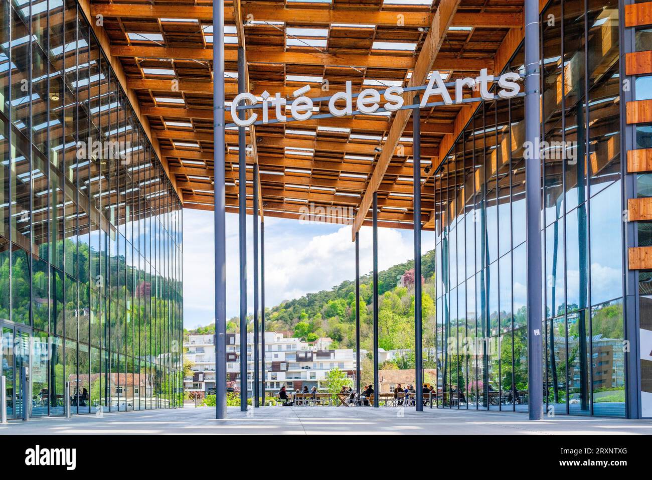 Cite des Arts et de la Culture by architect Kengo Kuma, city of ...