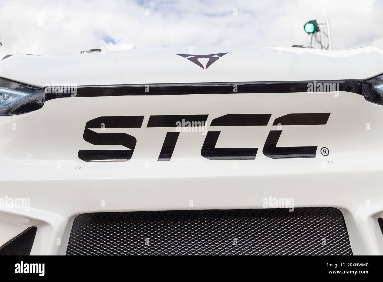STCC and EPWR revealed the first delivered CUPRA Born race car during ...