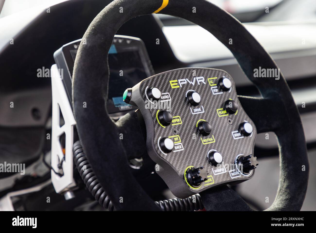 STCC and EPWR revealed the first delivered CUPRA Born race car during ...