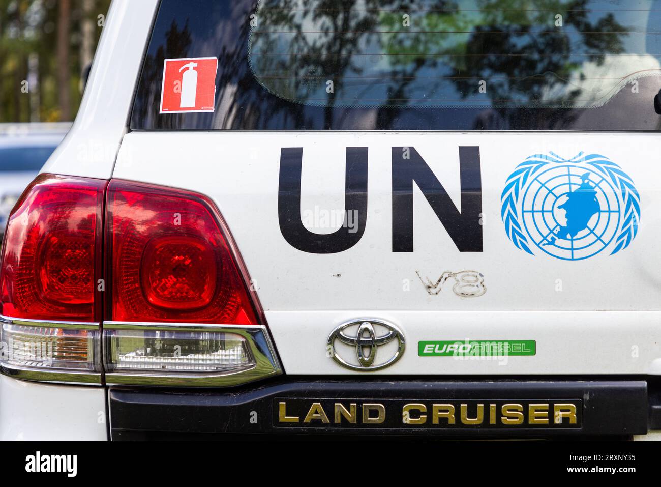 Un toyota landcruiser hi-res stock photography and images - Alamy
