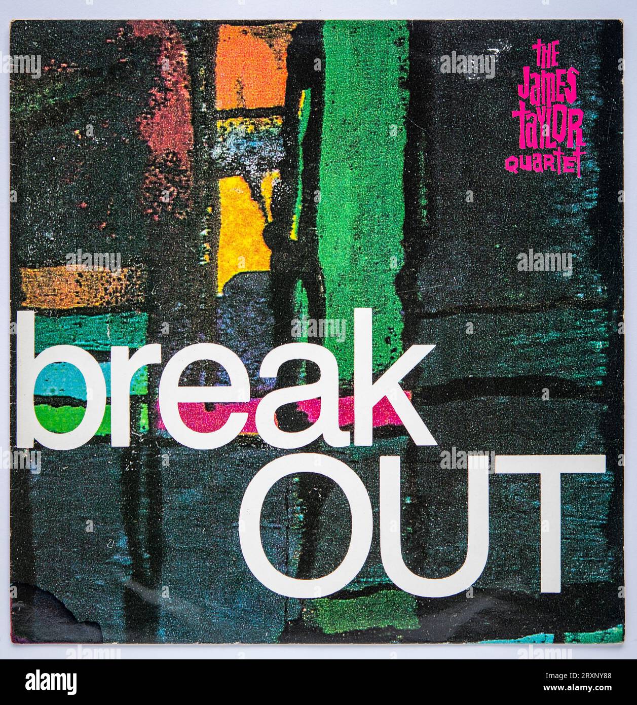 Picture cover of the 12 inch single version of Break Out by the James ...