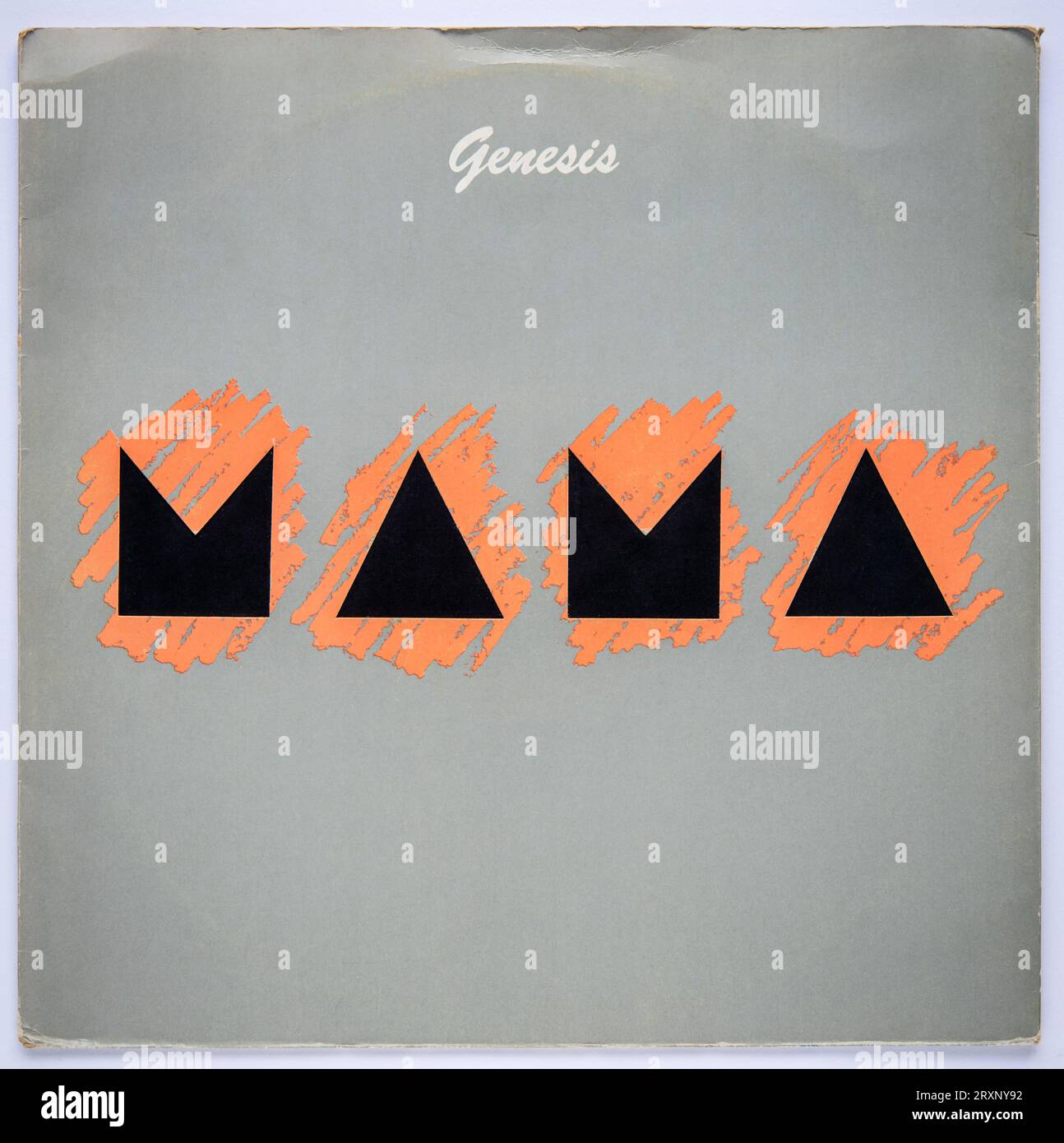 Picture cover of the 12 inch single version of Mama by Genesis, which ...