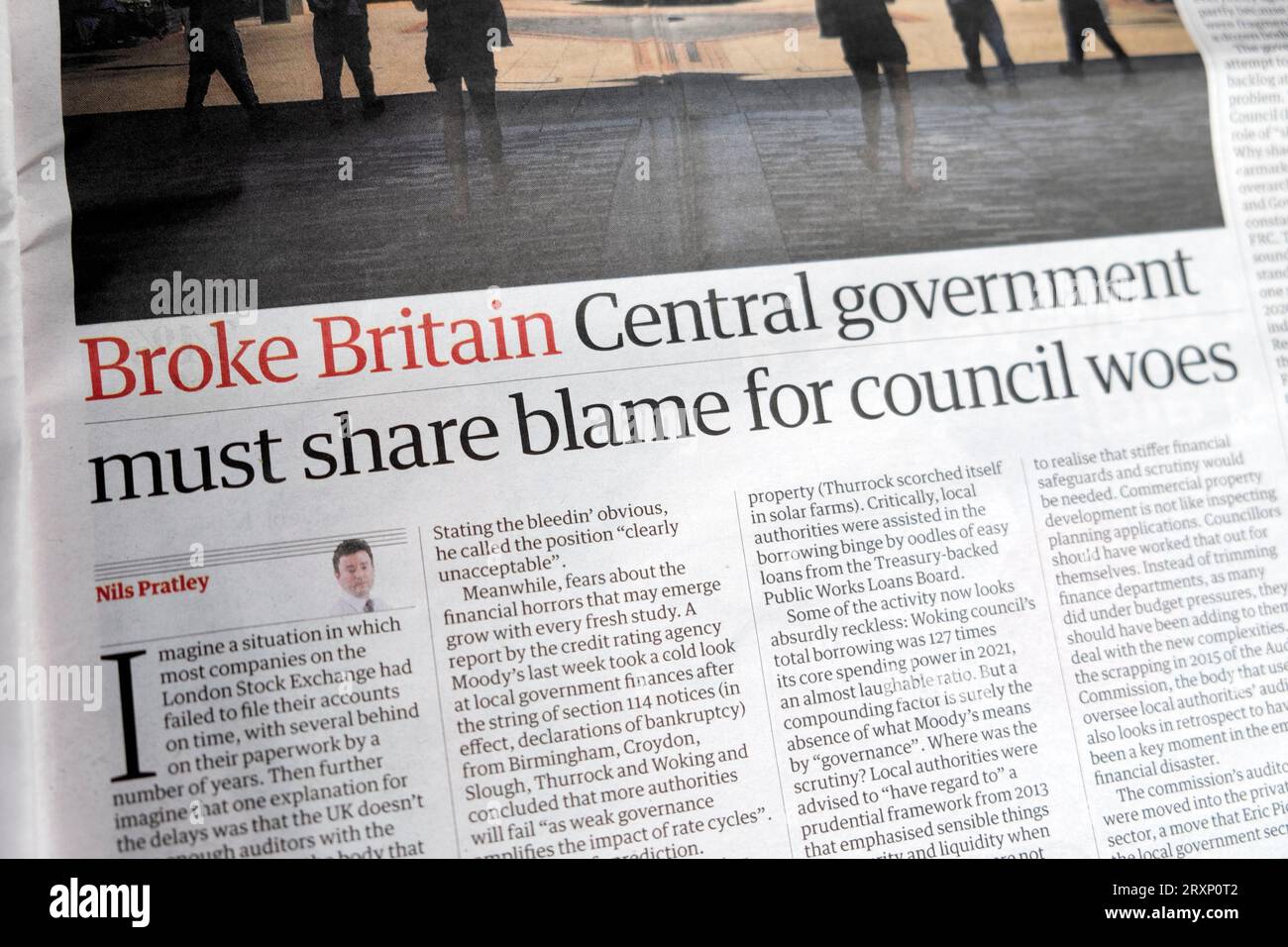 'Broke Britain Central government must share blame for council woes ...